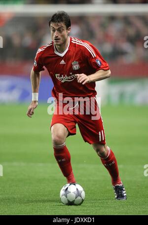 ALBERT RIERA LIVERPOOL FC ANFIELD LIVERPOOL ENGLAND 30 January 2010 ...