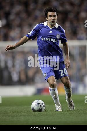DECO CHELSEA FC STAMFORD BRIDGE LONDON ENGLAND 17 August 2008 Stock ...