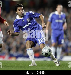 DECO CHELSEA FC STAMFORD BRIDGE LONDON ENGLAND 17 August 2008 Stock ...