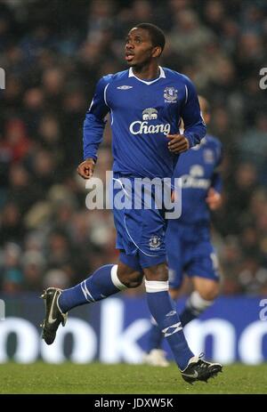 JOSEPH YOBO EVERTON FC CITY OF MANCHESTER STADIUM MANCHESTER ENGLAND 13 ...
