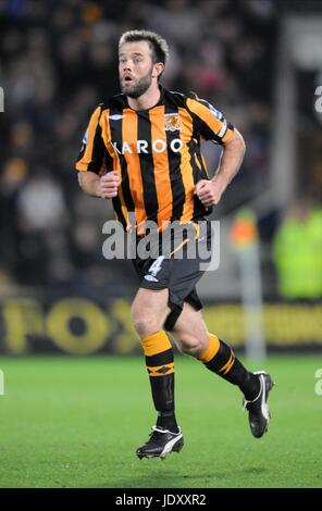 IAN ASHBEE HULL CITY FC KC STADIUM HULL ENGLAND 30 August 2008 Stock ...