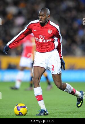 ABOU DIABY ARSENAL FC KC STADIUM HULL ENGLAND 13 March 2010 Stock Photo ...