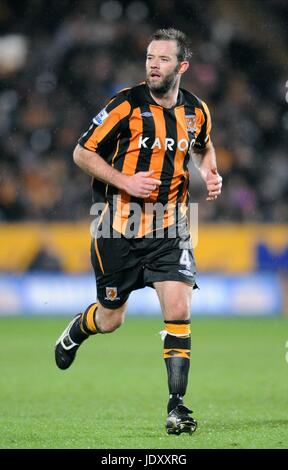 IAN ASHBEE HULL CITY FC KC STADIUM HULL ENGLAND 01 December 2007 Stock ...