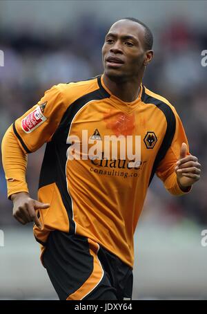 KYEL REID WOLVERHAMPTON WANDERERS FC MOLINEUX STADIUM WOLVERHAMPTON ...