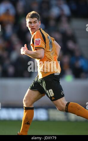 SAM VOKES WOLVERHAMPTON WANDERERS FC MOLINEUX STADIUM WOLVERHAMPTON ...