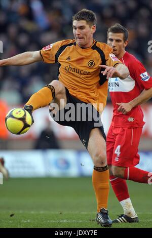 SAM VOKES WOLVERHAMPTON WANDERERS FC MOLINEUX STADIUM WOLVERHAMPTON ...
