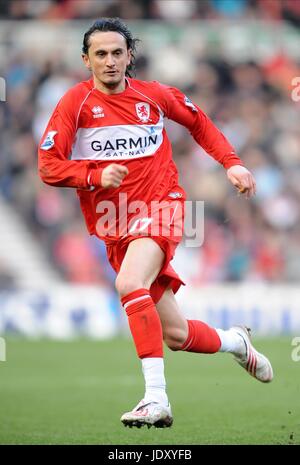 Tuncay Sanli, Middlesbrough Stock Photo - Alamy