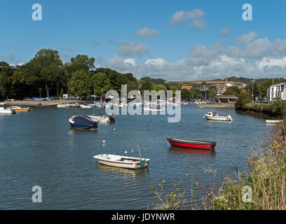 town quay the kingsbridge estuary kingsbridge town devon england uk ...