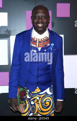 2017 New York City Drag March remembering and honoring Gilbert Baker ...