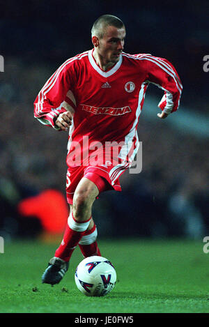 THOMAS DOSEK SLAVIA PRAGUE FC 16 March 2000 Stock Photo - Alamy