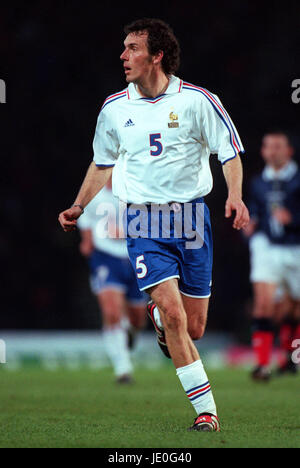 LAURENT BLANC INTER MILAN FC 01 August 1999 Stock Photo - Alamy