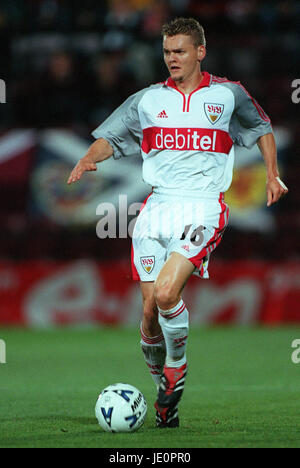BRADLEY CARNELL VFB STUTTGART TYNECASTLE STADIUM EDINBURGH SCOTLAND 28 ...