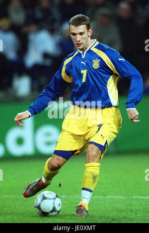 ANDRIY SHEVCHENKO UKRAINE DORTMUND WESTFALENSTADION DORTMUND 14 ...