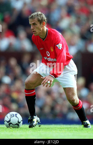 PHILIP NEVILLE MANCHESTER UNITED FC 22 March 1999 Stock Photo - Alamy