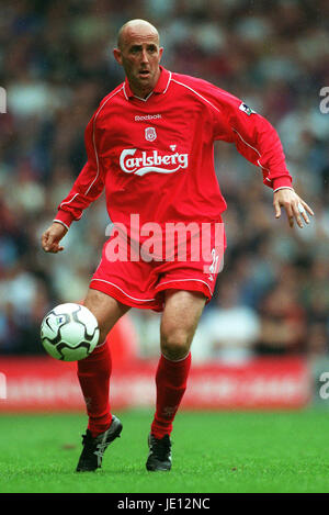 GARY MCALLISTER LIVERPOOL FC LIVERPOOL ANFIELD 23 February 2002 Stock ...