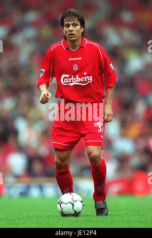 JARI LITMANEN LIVERPOOL FC LIVERPOOL ANFIELD 20 January 2001 Stock ...