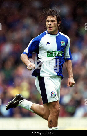 CORRADO GRABBI BLACKBURN ROVERS 14 August 2001 Stock Photo - Alamy
