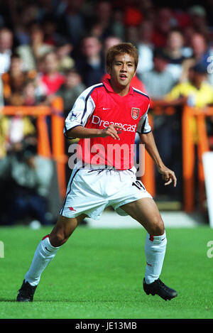 JUNICHI INAMOTO ARSENAL FC LONDON BARNET V ARSENAL 11 August 2001 Stock ...