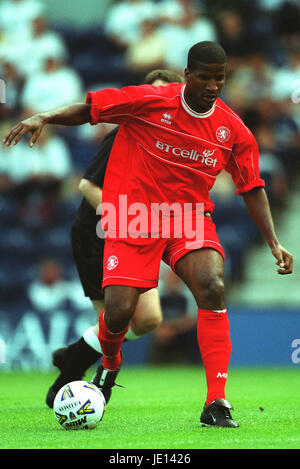 HAMILTON RICARD MIDDLESBROUGH FC 31 August 1999 Stock Photo - Alamy