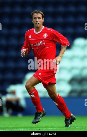GARETH SOUTHGATE MIDDLESBROUGH FC DEEPDALE PRESTON ENGLAND 31 July ...