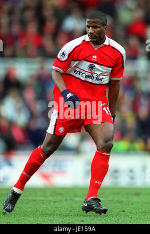 HAMILTON RICARD MIDDLESBROUGH FC 24 October 1998 Stock Photo - Alamy