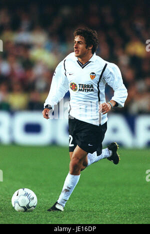 PABLO CESAR AIMAR VALENCIA CF MESTALLA VALENCIA SPAIN 14 February 2001 ...