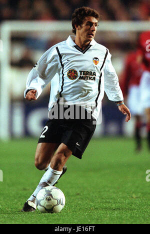 PABLO CESAR AIMAR VALENCIA CF MESTALLA VALENCIA SPAIN 14 February 2001 ...