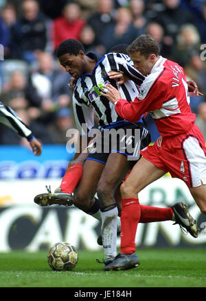 STEVE VICKERS MIDDLESBROUGH V NEWCASTLE UTD 25 February 1997 Stock ...