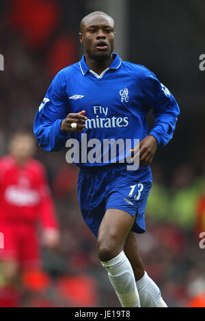 WILLIAM GALLAS LIVERPOOL V CHELSEA ANFIELD LIVERPOOL ENGLAND 03 May ...