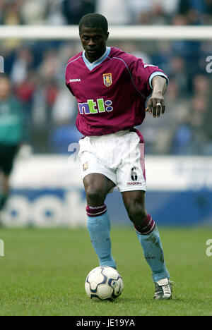 GEORGE BOATENG ASTON VILLA FC 23 October 1999 Stock Photo - Alamy