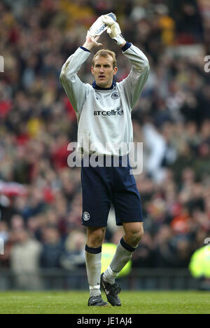 MARK SCHWARZER MIDDLESBROUGH FC OLD TRAFFORD MANCHESTER ENGLAND 03 ...