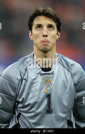 FABIAN CARINI URUGUAY MILAN MILAN ITALY 17 April 2002 Stock Photo ...