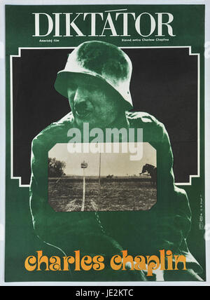 Charlie Chaplin from the film The Great Dictator - 1940 Stock Photo - Alamy