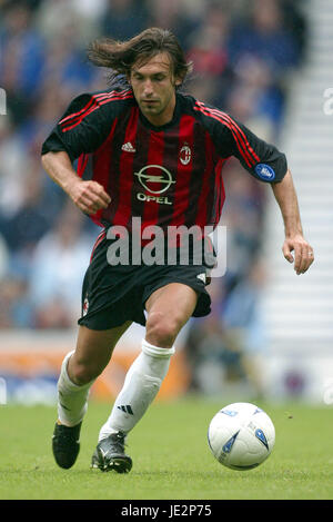 ANDREA PIRLO AC MILAN 27 July 2002 Stock Photo - Alamy