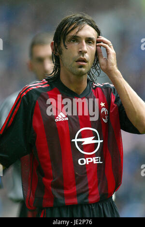 ANDREA PIRLO AC MILAN 27 July 2002 Stock Photo - Alamy