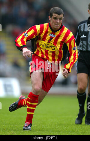 JAMIE BUCHAN PARTICK THISTLE FC FIRHILL GLASGOW SCOTLAND 03 August 2002 ...
