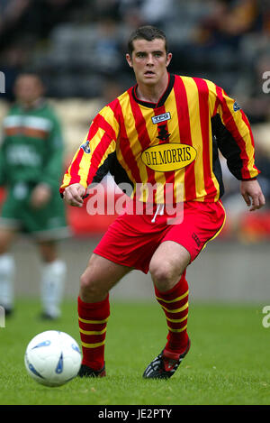 JAMIE BUCHAN PARTICK THISTLE FC FIRHILL GLASGOW SCOTLAND 03 August 2002 ...
