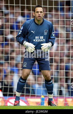 RICHARD WRIGHT EVERTON FC VILLA PARK BIRMINGHAM 22 September 2002 Stock ...