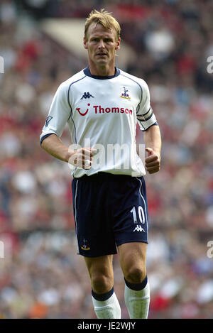 TEDDY SHERINGHAM TOTTENHAM HOTSPUR FC 01 April 1996 Stock Photo - Alamy