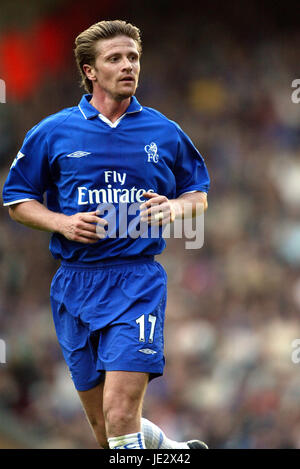 EMMANUEL PETIT CHELSEA FC ANFIELD LIVERPOOL ENGLAND 06 October 2002 ...