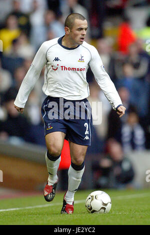 STEPHEN CARR TOTTENHAM HOTSPUR FC OLD TRAFFORD MANCHESTER ENGLAND 20 ...