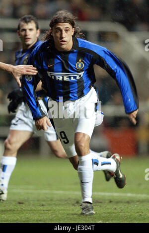 HERNAN CRESPO INTER MILAN ST JAMES PARK NEWCASTLE 27 November 2002 ...