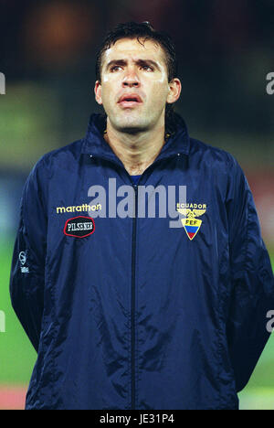 CLEBER CHALA ECUADOR FUJI FILM STADIUM BREDA 13 February 2002 Stock ...