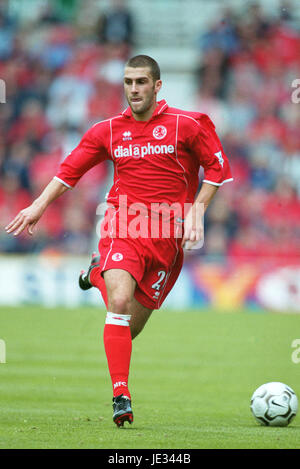 STUART PARNABY MIDDLESBROUGH FC RIVERSIDE STADIUM MIDDLESBROUGH 01 ...