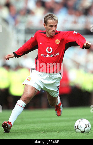 PHILIP NEVILLE MANCHESTER UNITED FC OLD TRAFFORD MANCHESTER ENGLAND 17 ...