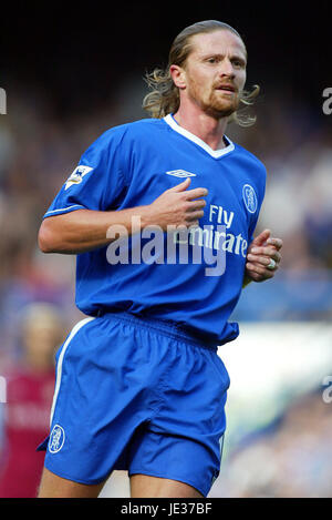 EMMANUEL PETIT CHELSEA FC STAMFORD BRIDGE CHELSEA LONDON ENGLAND 27 ...