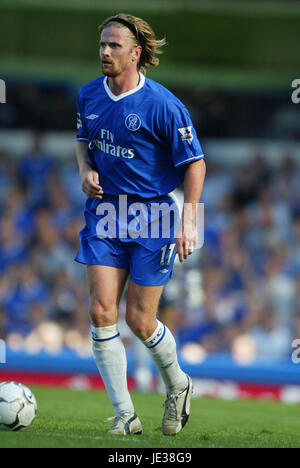EMMANUEL PETIT CHELSEA FC STAMFORD BRIDGE CHELSEA LONDON ENGLAND 27 ...