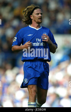 EMMANUEL PETIT CHELSEA FC STAMFORD BRIDGE CHELSEA LONDON ENGLAND 27 ...