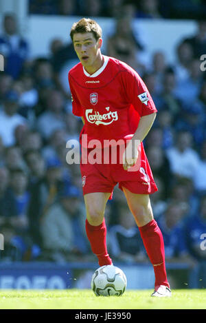 STEVE FINNAN LIVERPOOL FC GOODISON PARK LIVERPOOL ENGLAND 30 August ...
