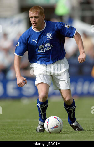 MARK PEMBRIDGE EVERTON FC PRESTON ENGLAND 02 August 2003 Stock Photo ...